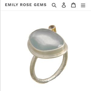 emily rose gems | Jewelry | Emilyrosegems Aquamarine Sterling Silver ...